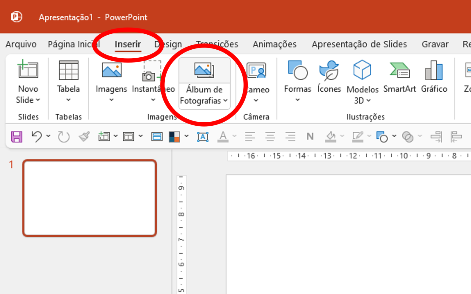 Como Inserir Várias Imagens de Uma Só Vez no PowerPoint